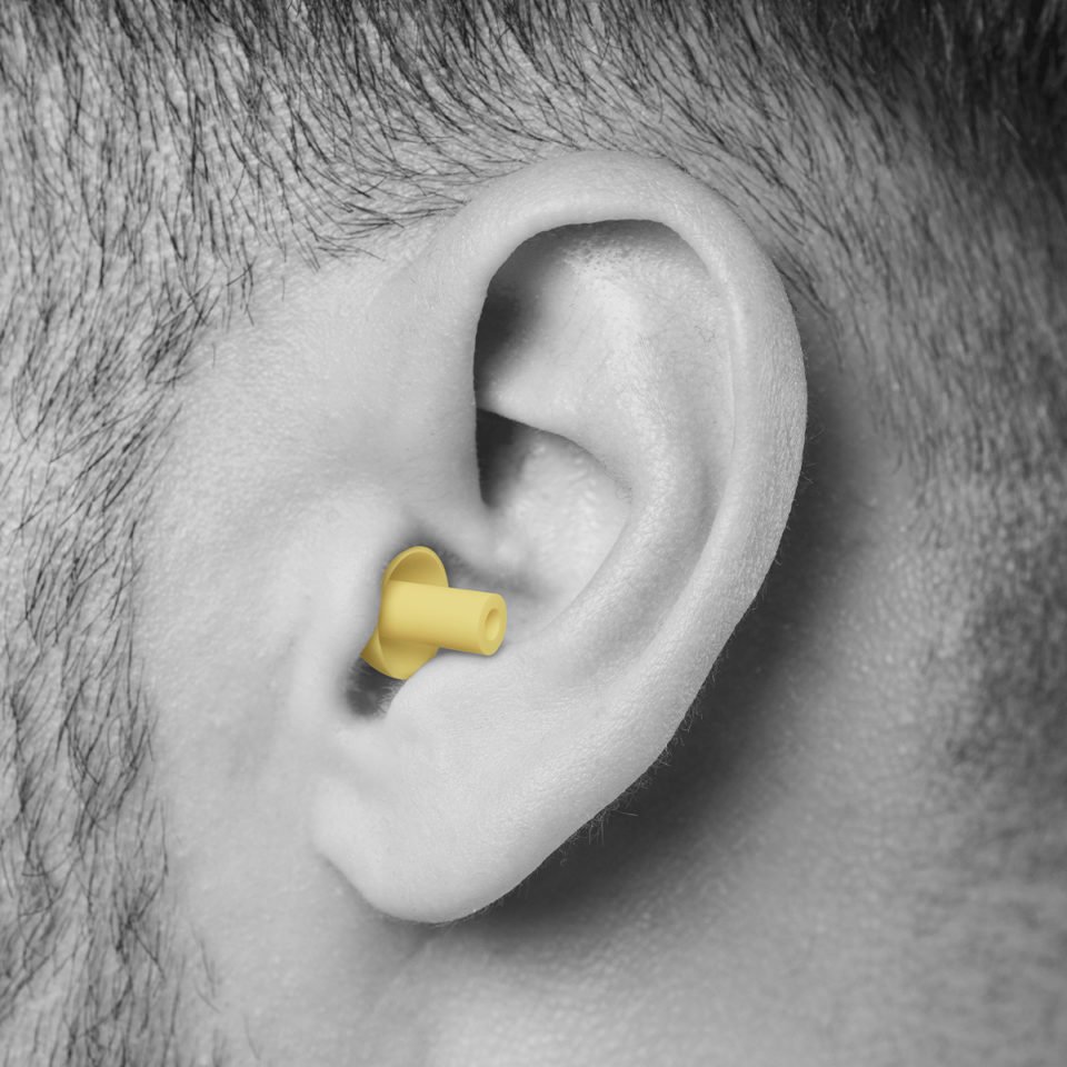 Motorcyle ear plugs | Shush Biker Earplugs | Reduce Wind Noise (SNR 24 dB)